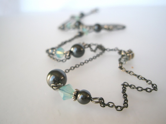 SALG! Før kr 150,- Langt halssmykke - Epla