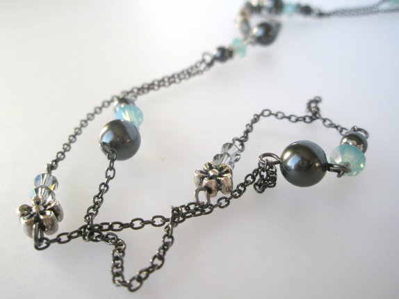 SALG! Før kr 150,- Langt halssmykke - Epla