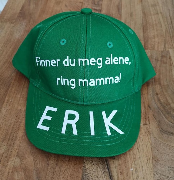 Caps med egendesignet trykk - Epla