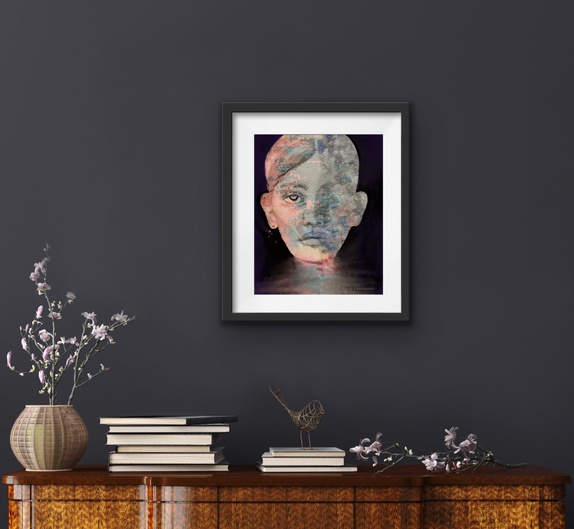 Stars, innrammet - Epla