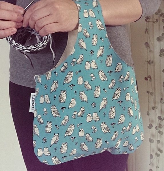 Strikkeveske. - Epla