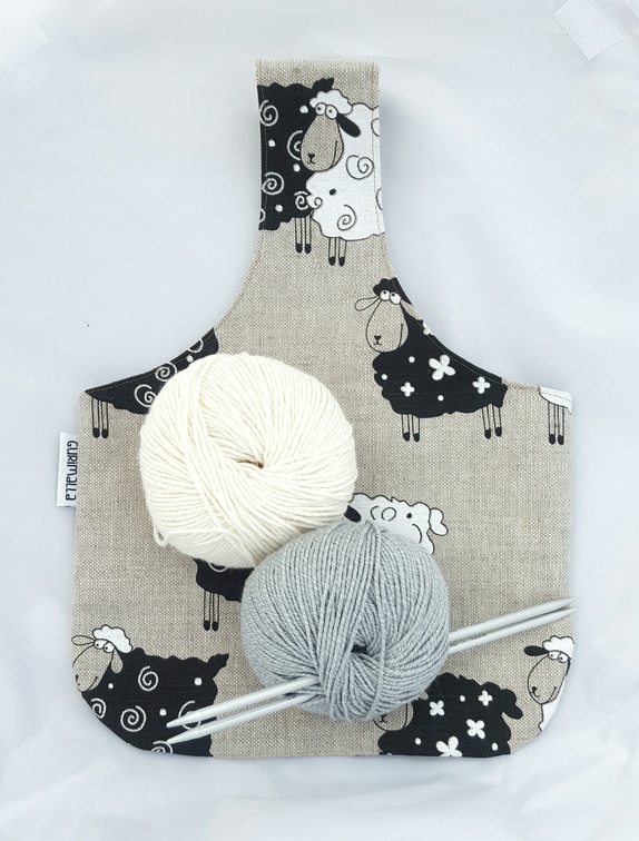 Strikkeveske. - Epla