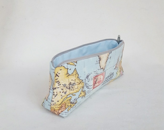 Mappe med kart. - Epla