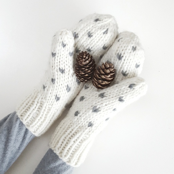 Vintervotter hvit. - Epla