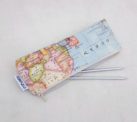 Mappe med kart. - Epla