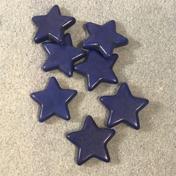 Stjerner 31x30mm 7 stk (#192) - Epla