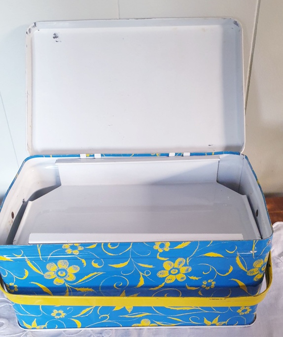 Vintage smørbrød boks - Epla