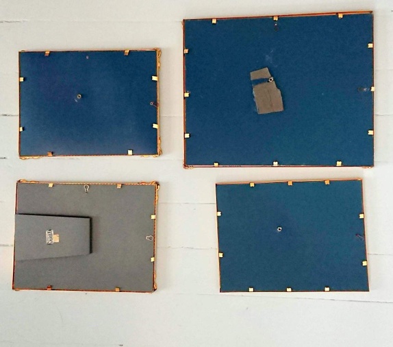 Fire flotte rammer (sett D) - Epla