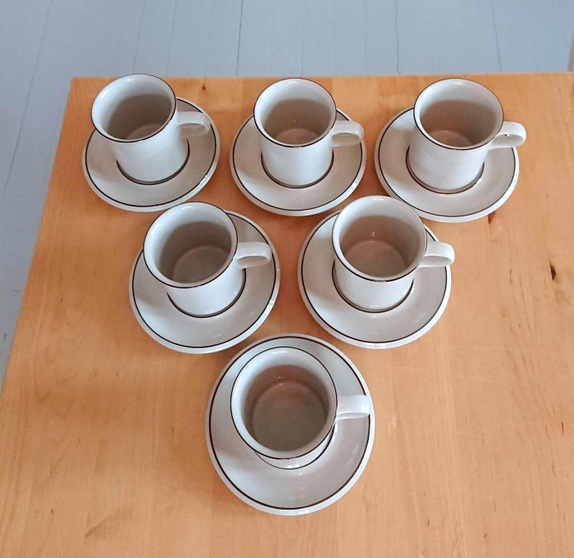 Arabia kopper/skåler - Epla