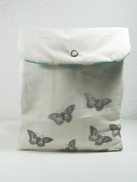 Matpakkepose - Sommerfugler - Epla