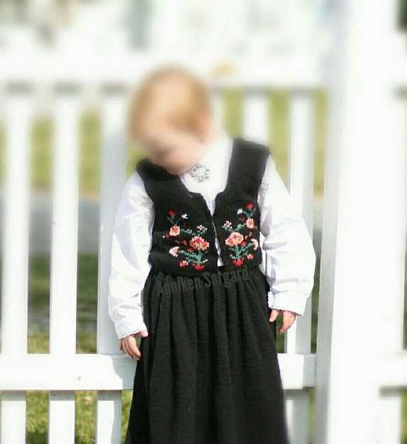 Broderimønster Bardu- og Målselv festdrakt - Epla