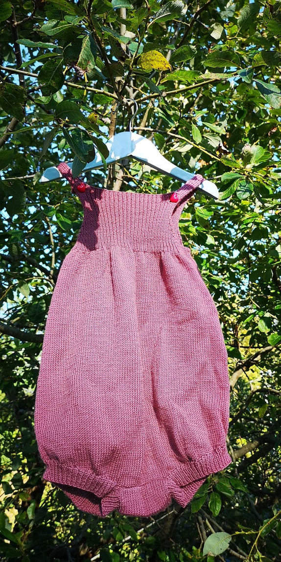 Strikka romper - Epla