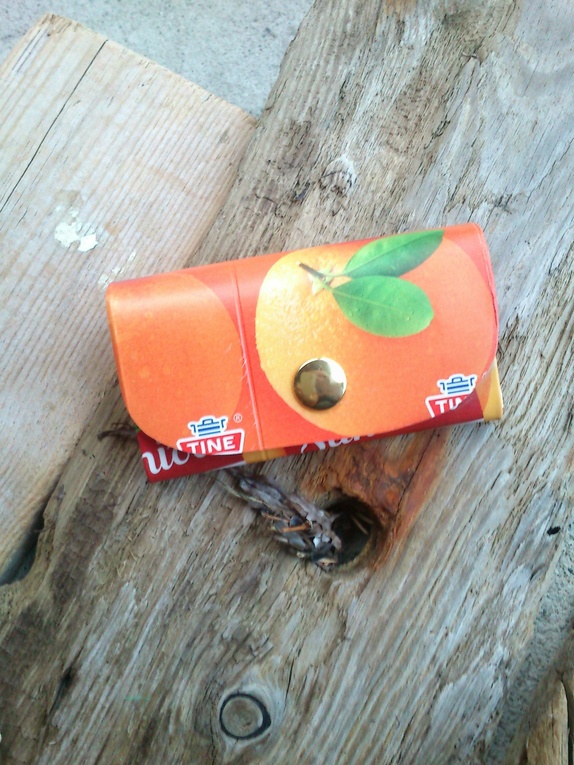 Lommebok av mjølkekartong - Epla