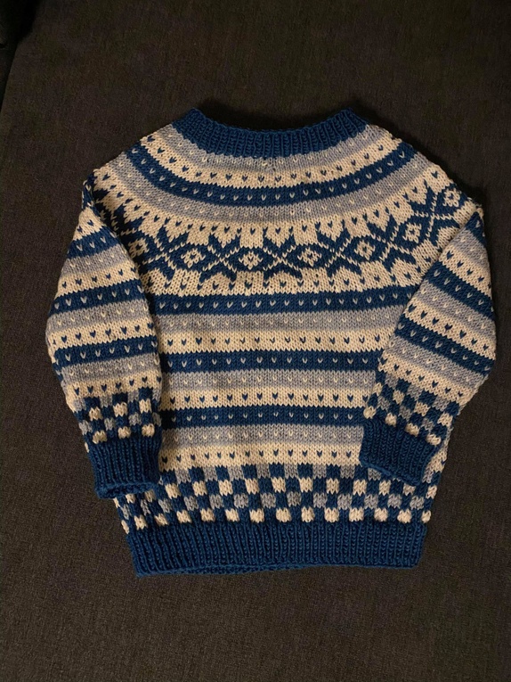 Fanagenser i blåtoner (1 år) - Epla