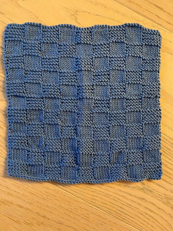 Vaskeklut - Blå - Epla