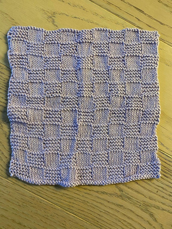 Vaskeklut - lys lilla - Epla