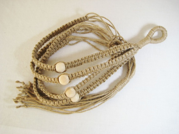 Ampel i makrame - Epla