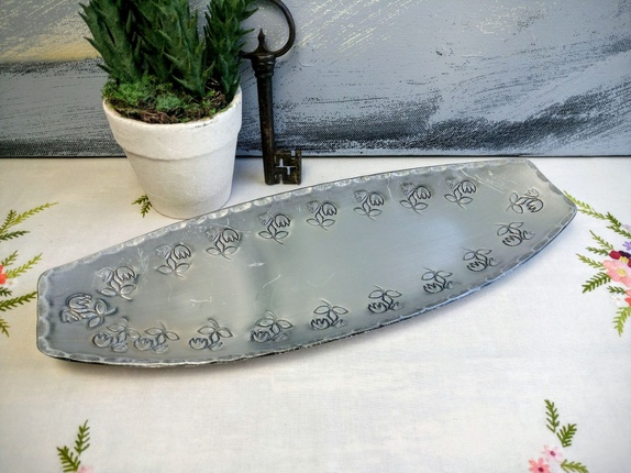 Fat med blomster - Epla