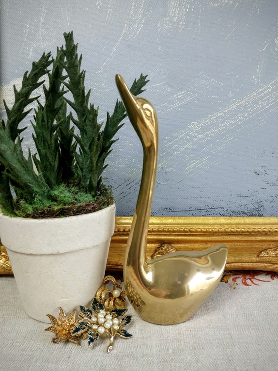 Messing svane - Epla