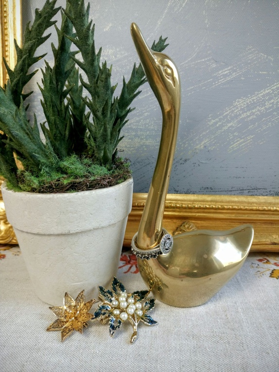 Messing svane - Epla