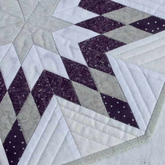 "Lone Star Lilla" - Patchwork brikke - Epla