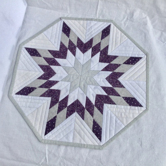 "Lone Star Lilla" - Patchwork brikke - Epla