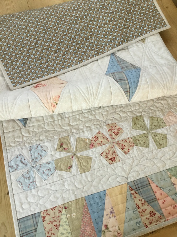 "Sønnavind" - Stor Patchwork løper - Epla