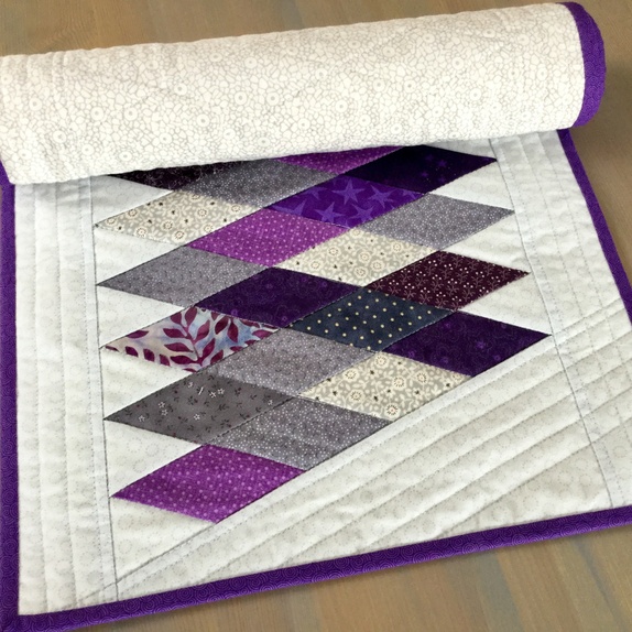 "Lilla diamant» Patchwork duk - Epla