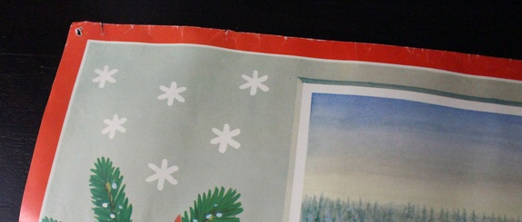 Juleplakat fra 50-60 tallet - Epla