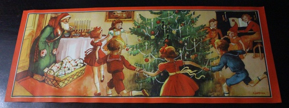 Juleplakat fra 50-60 tallet - Epla