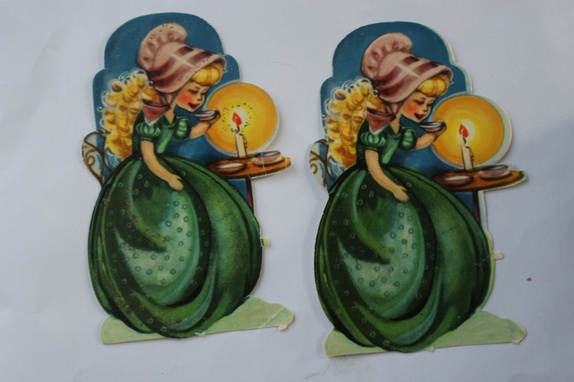 Eldre vakre glansbilder - Epla