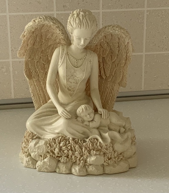 Engel Mor og Barn - Epla