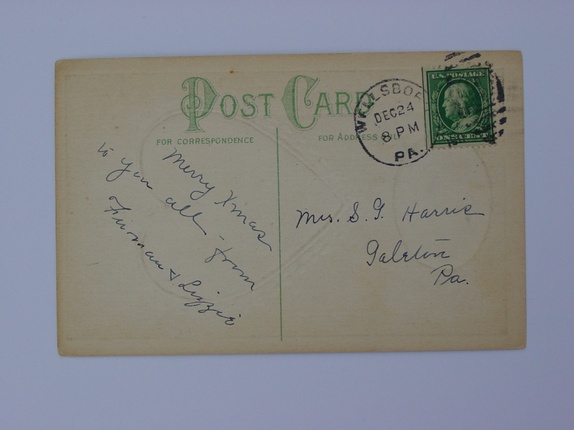 LOT: TRE gamle postkort med blomstermotiv - Epla