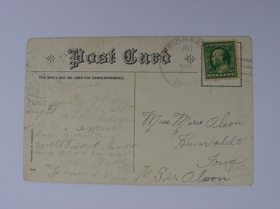 Gammelt Rose Postkort - Epla