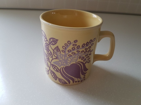 Gult Retro Krus Staffordshire - Epla