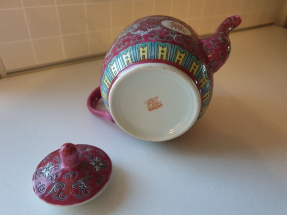 Dekorativ Rosa Tekanne - Epla