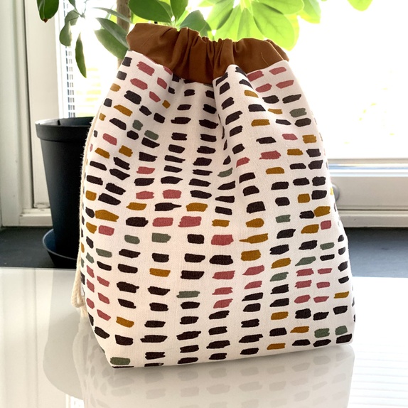 Vanella strikkeveske - Epla