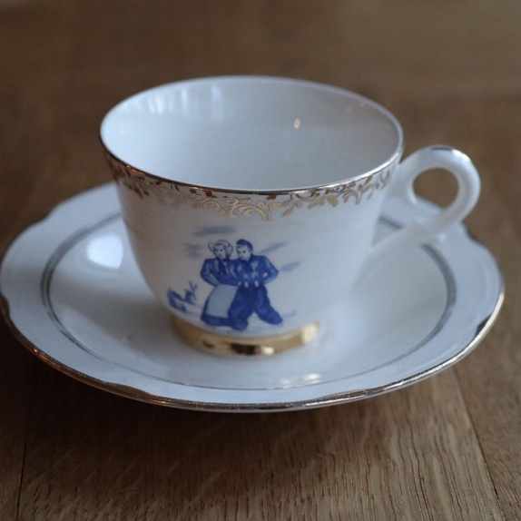 Vintage kopp til far fra Figgjo flint - Epla