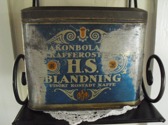 Retro Kaffe boks i metall - Epla