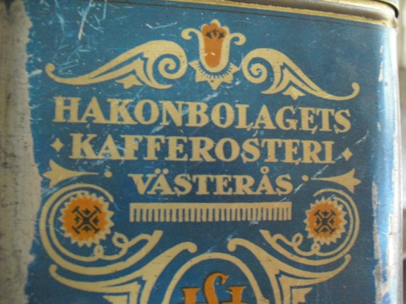 Retro Kaffe boks i metall - Epla