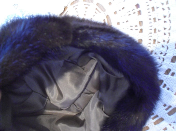 Vintage - mink hatt - Epla