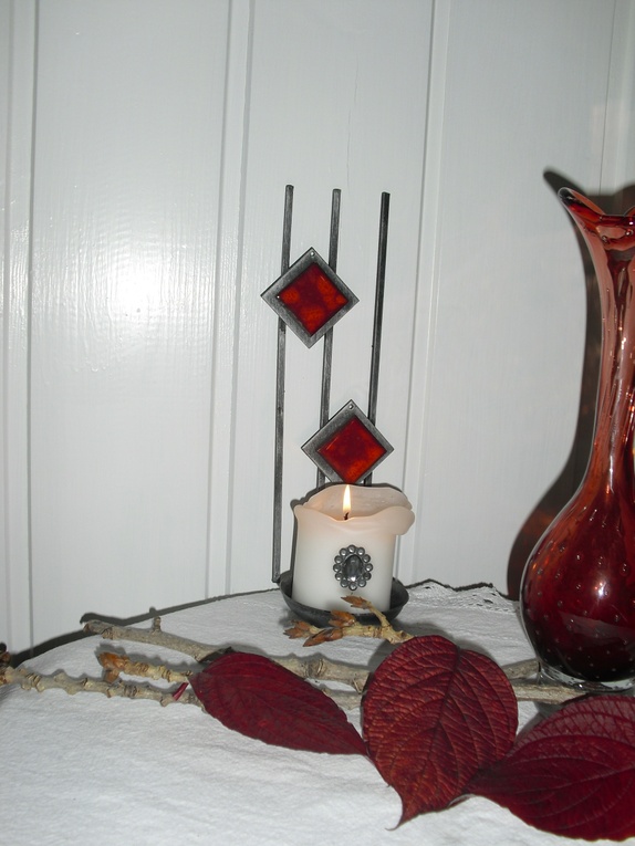 Retro - vegg lysestake - Epla