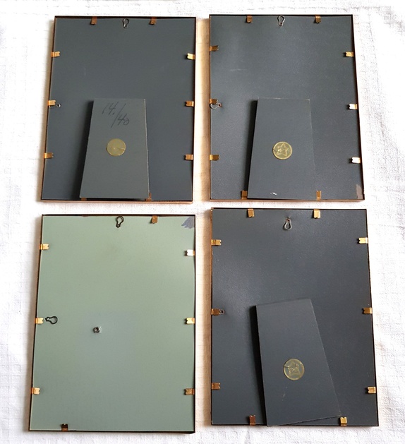 Fire nydelige gamle rammer - Epla