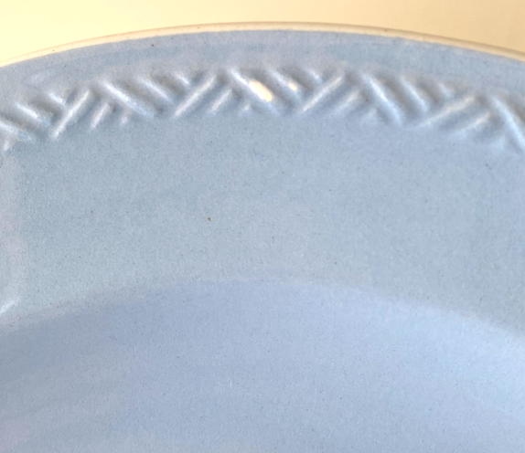 Blå Grete fra Figgjo Flint. - Epla