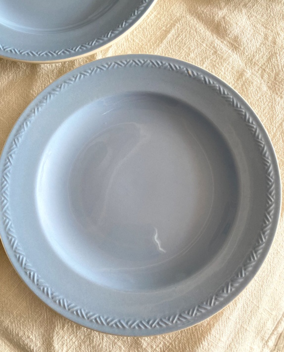 Blå Grete fra Figgjo Flint. - Epla