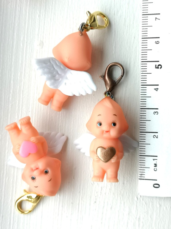 Baby-engel med hjerte - Epla