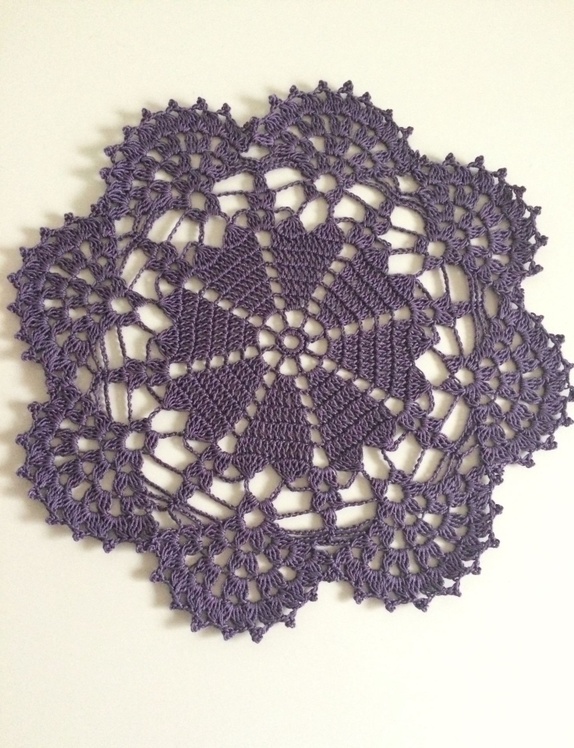 Heklet brikke - Epla