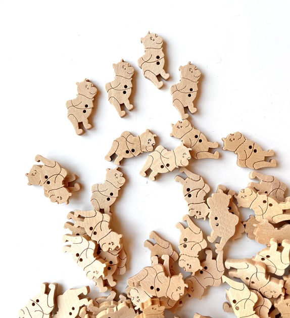 25 stk OLE BRUMM knapper - Epla