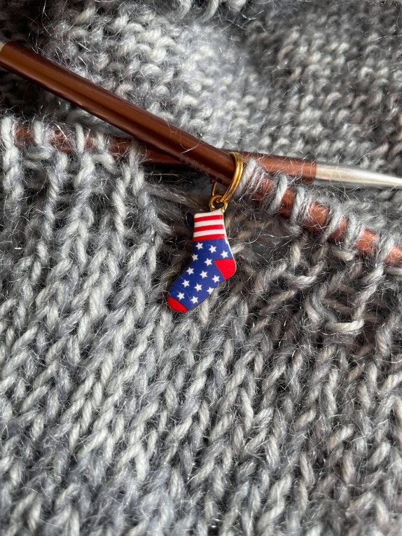 Sokk - stjerner - Epla