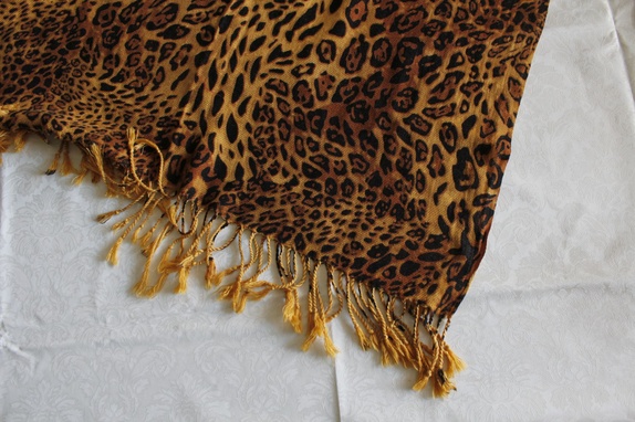 Dyreprint sjal/skjerf - Epla